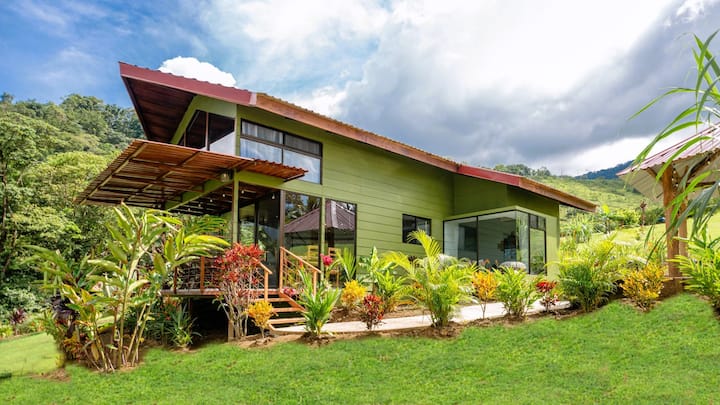 Rainforest Glass Cabin W/amazing Views-la Fortuna - Costa Rica