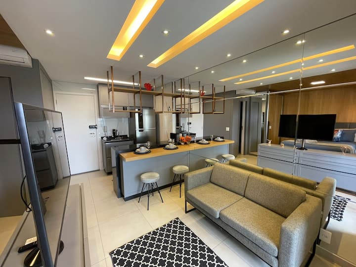 Loft Duo Jk! Incrível, Elegante E Confortável! - São José do Rio Preto