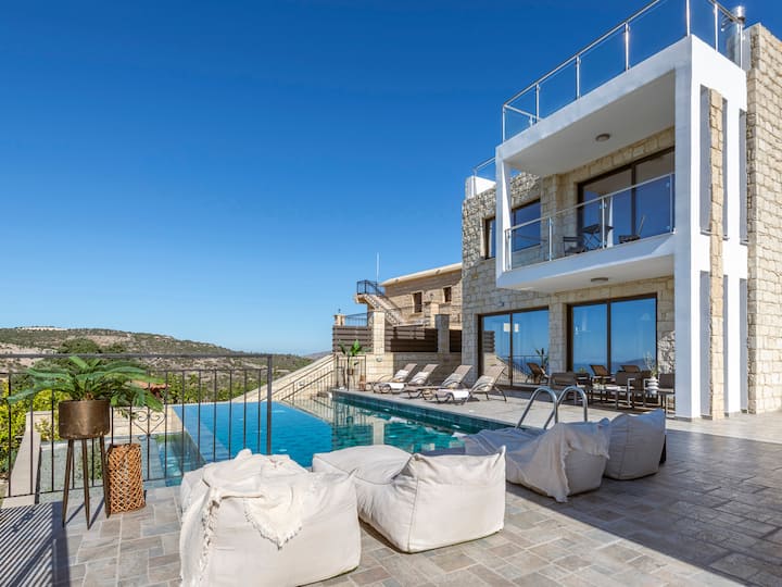 Sanders View - Top 3-bdr Villa With Infinity Pool - Полис