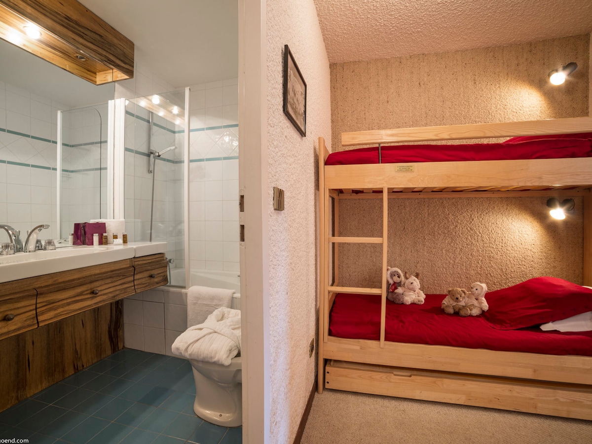 Appartement Courchevel 1850, 2 pièces, 6 pers. - Airbnb