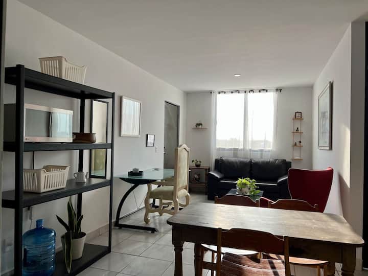 Cozy 2bd 1bd Apartment Wi-fi, Kitchen, Parking - San Miguel de Allende