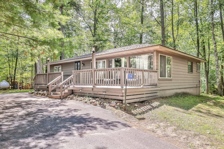Renovated 3br Lakeview | Dock | Patio - St. Germain, WI