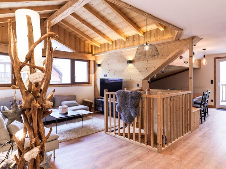 Le Chenaillet, Duplex Au Pied Des Pistes Et Spa - Monginevro