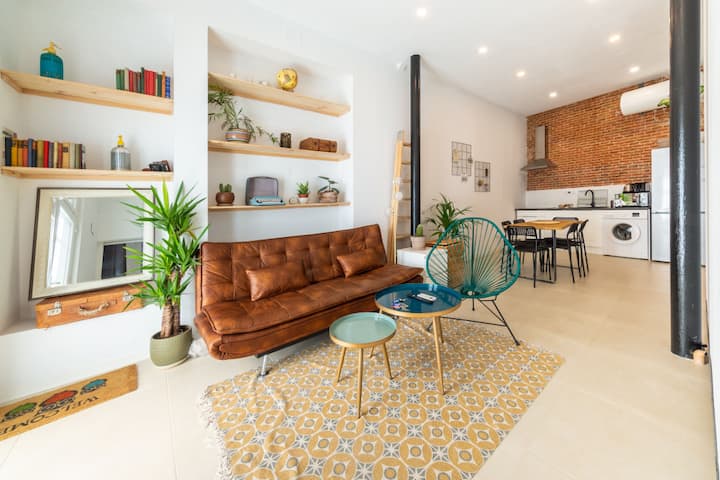 Modern And Cozy - 2 Bedrooms 1 Bathroom - Lavapiés - マドリード