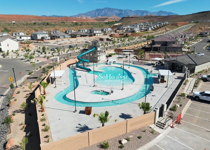 Paseos Vista | 4 King Suites, Pool - Washington, UT