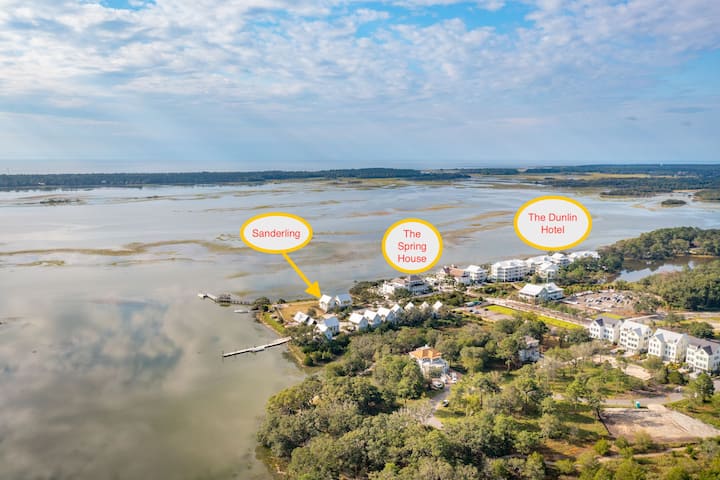 “Sanderling” 2 Person Riverfront Bungalow - Kiawah Island, SC