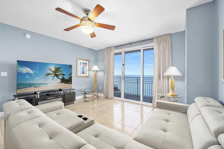 Luxury 2br Dbl Balcony Direct Ocean Wyndham Resort - デートナ・ビーチ, FL
