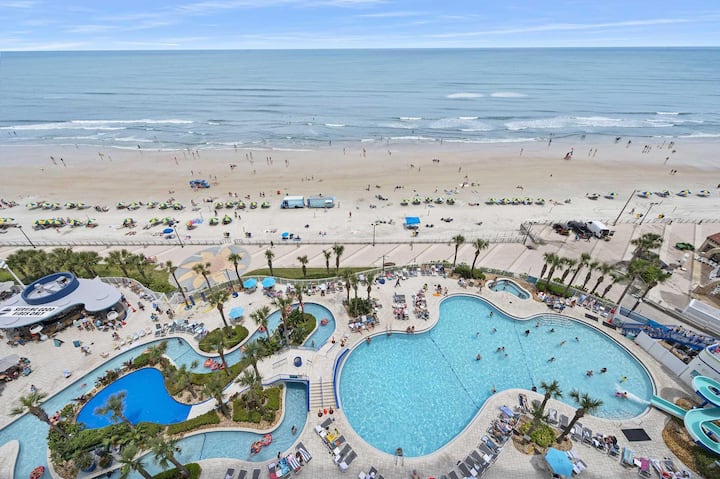 Luxury 9th Floor 1 Br Condo Direct Oceanfront Dayt - Daytona Beach