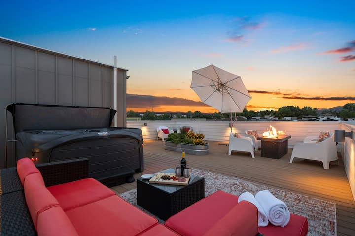 Sleek Home In Old Town W/ Rftp Hot Tub & Mtn Views - Fort Collins, CO
