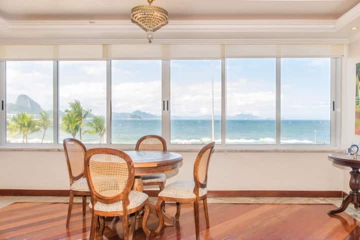 Huge 3 Bedroom Ocean Front For 8 People - Ipanema