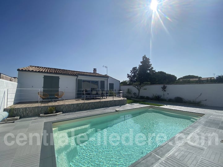 Villa De Bellevue : Villa Avec Piscine Au Calme - Saint-Martin-de-Ré