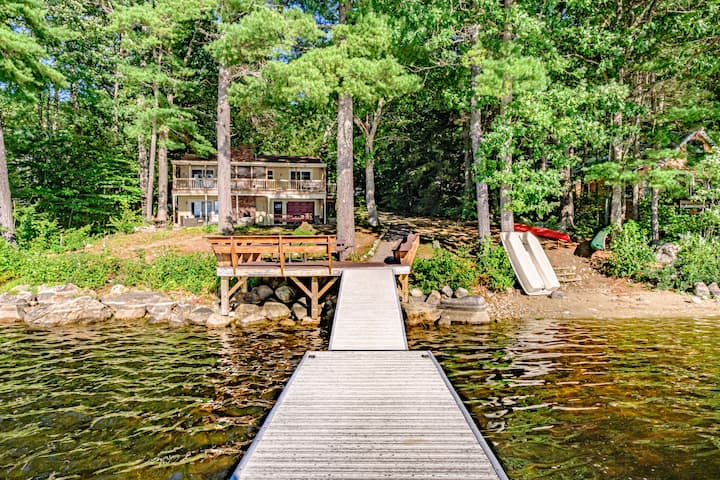 Waterfront Sebago Cove Camp- Pet & Kid Friendly! - Sebago Lake State Park, Naples