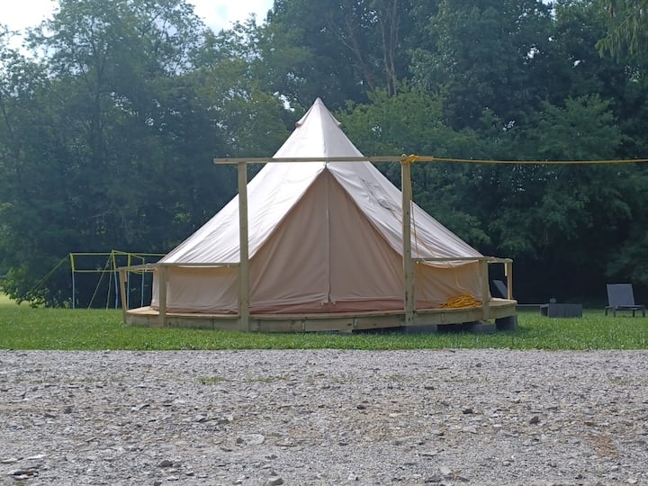 Yurt - The Gretchen (First On The Left.) - Suches, GA