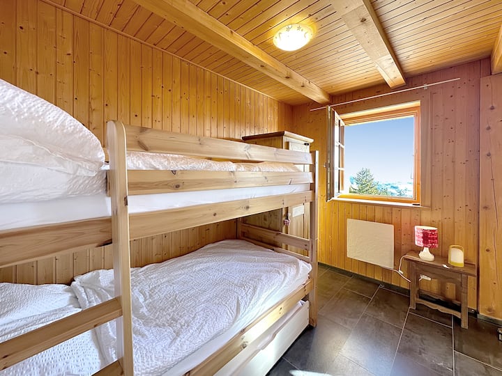 Tiny House Facing The Alps - Ski In And Out - Anzère