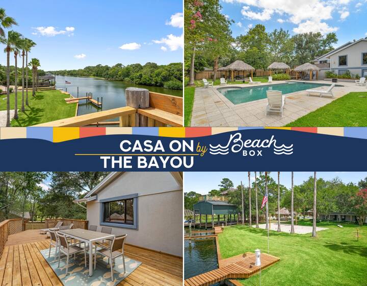 Waterfront Oasis W/ Pool & Volleyball Court - Texas City, TX