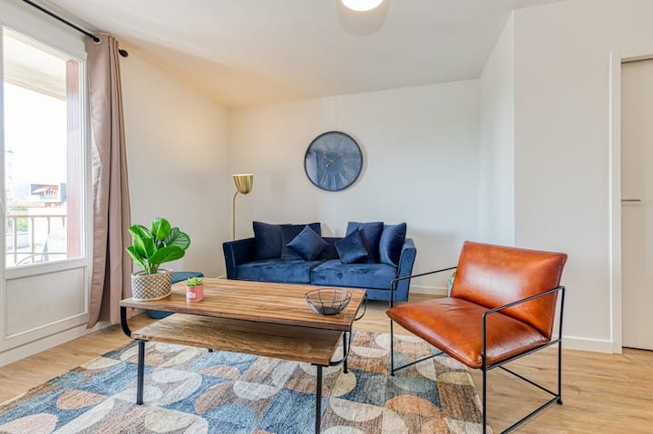 Confort, 4 Chambres, Clim, Parking - Grenoble