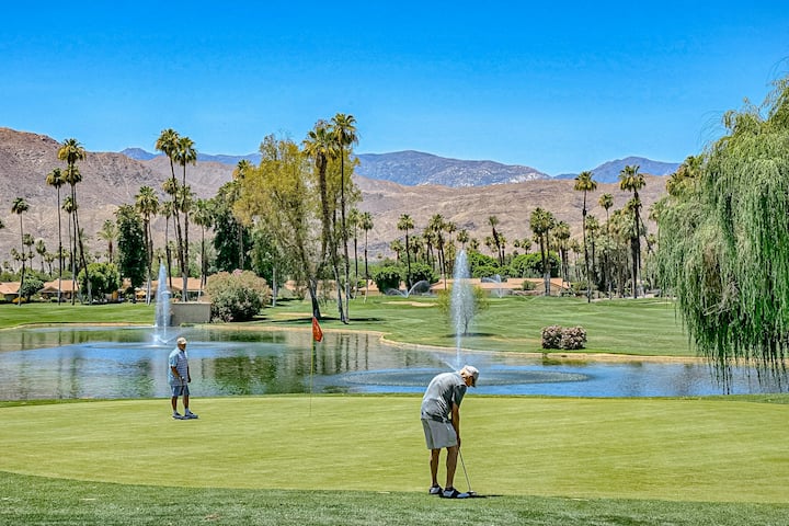 Cheery 2br With Mountain View, Pool & Tennis - Palm Desert, CA