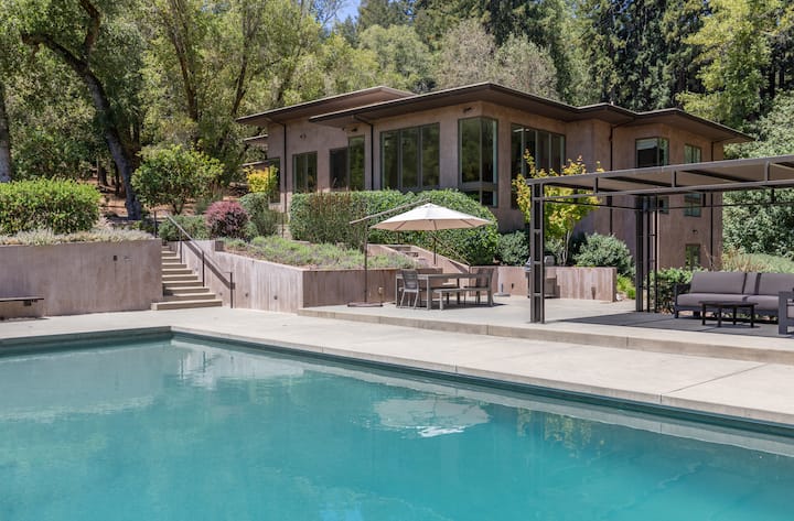 Sonoma Serenity | Private Estate, Pool & Redwoods - Petaluma, CA