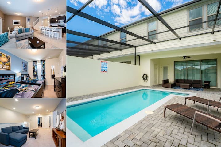 Pool Home *Resort Amenities* Themed Rooms - Florida