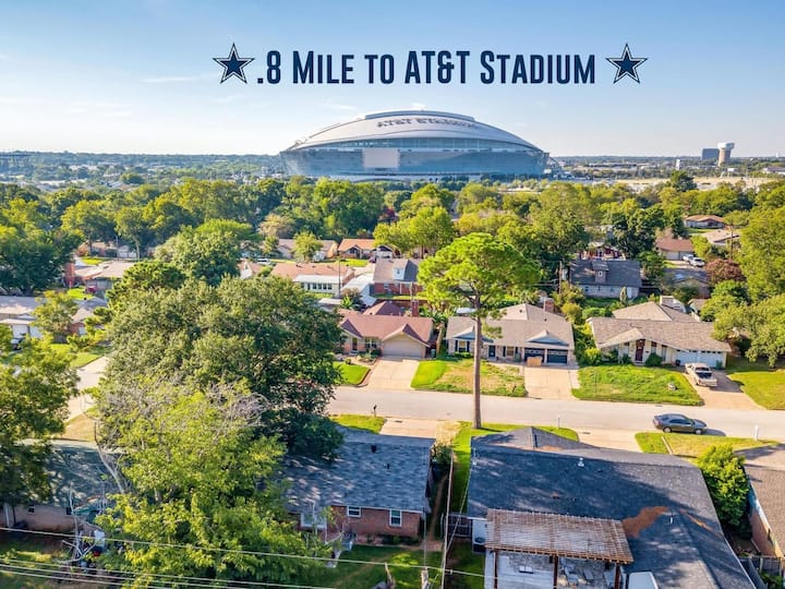 Fifa Hq/4br Home/walk To At&t Stadium & World Cup - Arlington, TX