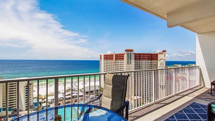 Oceanview Condo-sunsational At Laketown Wharf 1924 - Panama City Beach, FL
