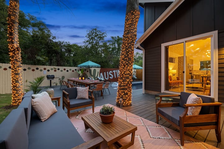 Stay Together | Bodacious Abode | Private Pool - Austin, TX