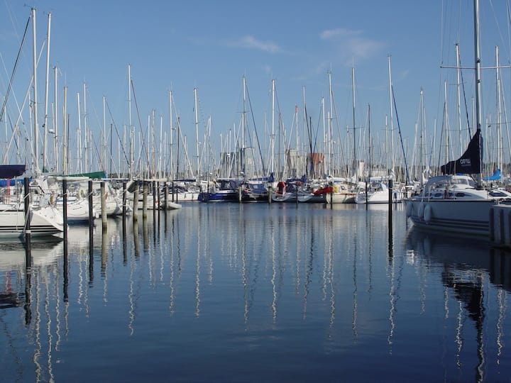 1 Raum Appartment Yachthafen Mit Hafenblick - Fehmarn