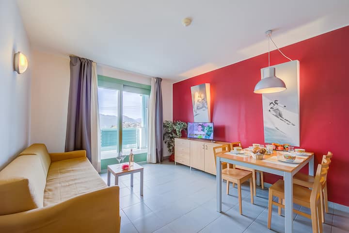 Teleo 104 Ski In - Ski Out 50m - Happy Rentals - Sestriere