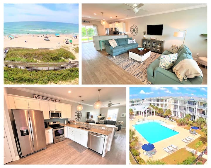 Sandy Flops - Seaside Villas Townhome - Atlantic Beach, NC