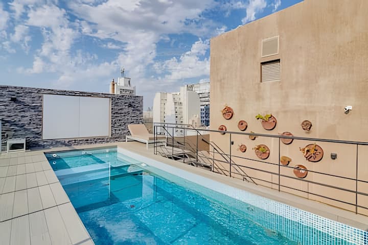 Iv-cozy 1br Apt. In Palermo W/ Pool, Gym & Laundry - Buenos Aires