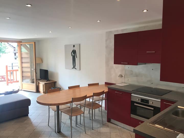 Bel Appartement Moderne Pour 4/6 Personnes - Montgenèvre