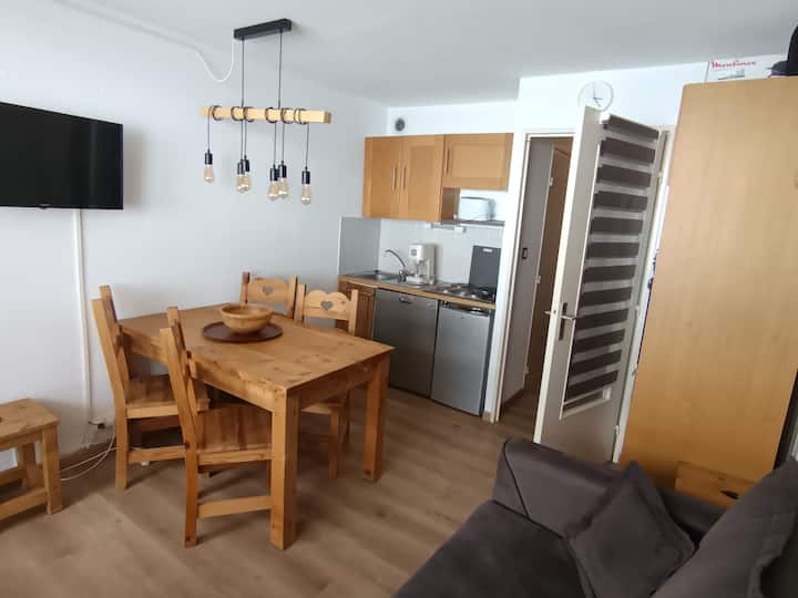 Appartement Cosy Entièrement Rénové, Vue Pistes - Montgenèvre