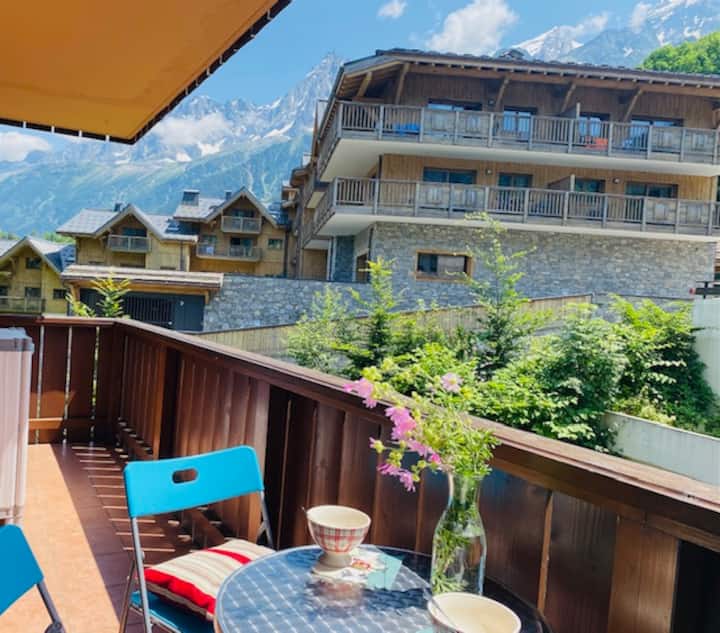 Joli T2 Proche Des Pistes 25 M² Avec Balcon - Les Houches