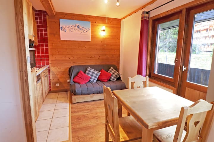 Studio Pour 4 Personnes - Méribel
