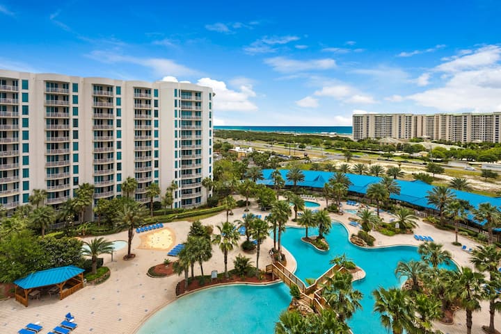 Palms Of Destin Condo-on-site Restaurant/bar-pool - Niceville, FL
