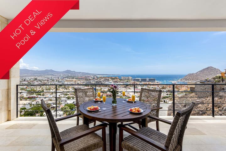 Ocean Views, Marina Steps Away - Cabo San Lucas