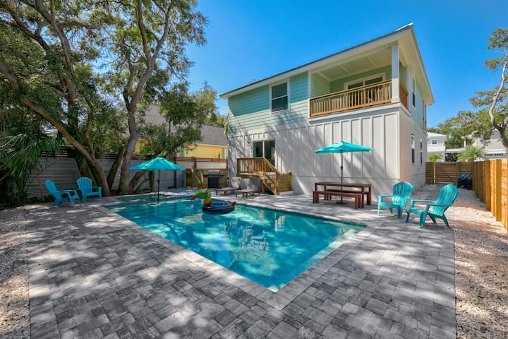 Newer- 5 Bedroom- Heated Pool And Spa - St. Augustine, FL