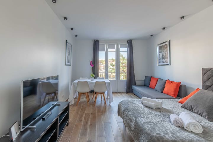 Studio 4 Couchages Avec Terrasse, 500m Place Morny - Deauville
