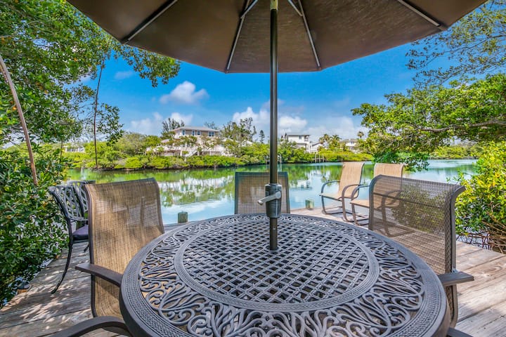 Summer Breeze: Dog Friendly, Kayaks, On Canal - Anna María, FL