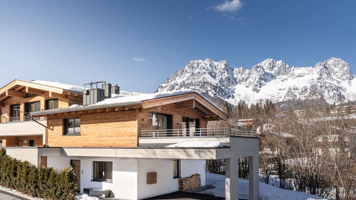 Alpine Escape With Sauna & Mountain View - Ellmau