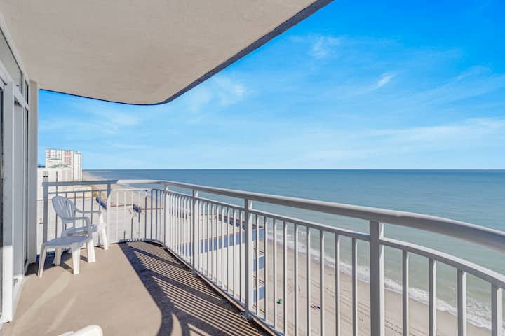 Oceanfront Luxury 4br Condo W/ Large Balcony & Poo - Myrtle Beach, SC