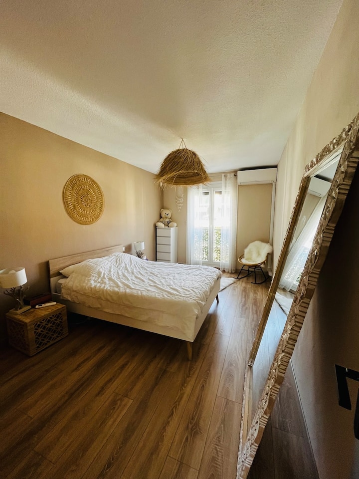 L'instant Cocooning - Wifi - 2 Chambres - 페르피냥