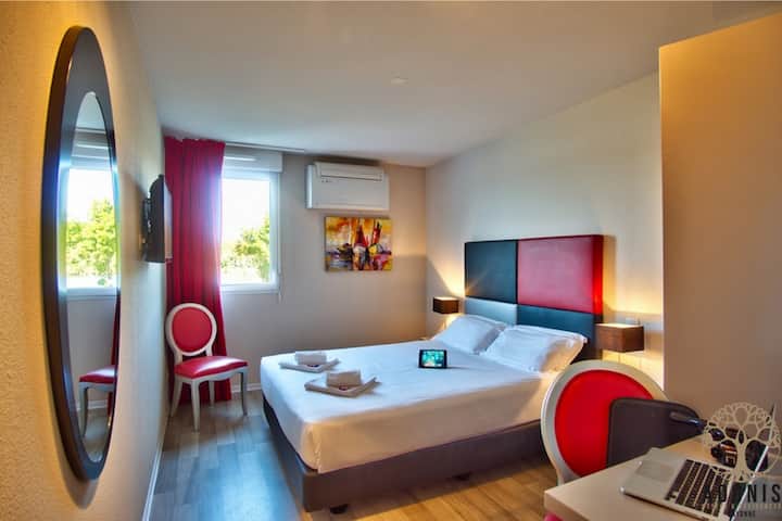 Chambre Moderne à Bayonne! Wi-fi + Parking Inclus! - Bayonne