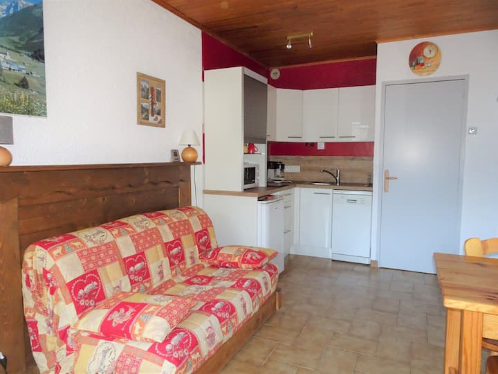Studio Ensoleillé, 4 Pers, Terrasse - Champagny-en-Vanoise