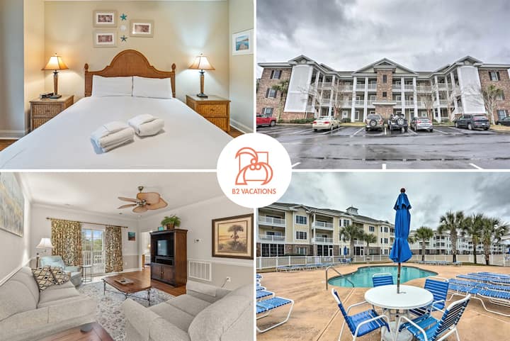 Magnolia Pointe 201 2nd Floor W/elevator, Pool - Myrtle Beach