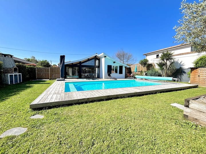 Maison Climatisée Avec Piscine Au Cœur Du Bassin - La Teste-de-Buch
