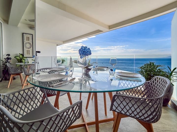 Fabulous 3br Oceanfront Condo @Indah By Maxwell - Puerto Vallarta