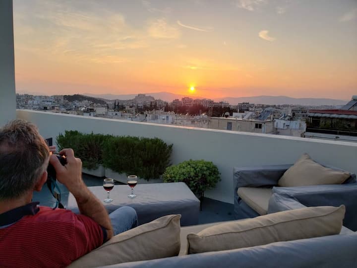 Acropolis Blue 4 Bd 4 Ba, All Ensuite Baths - Atenas