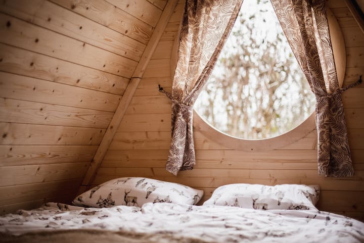 Scandinavian-style Forest Cabin With Fireplace - Gelderland