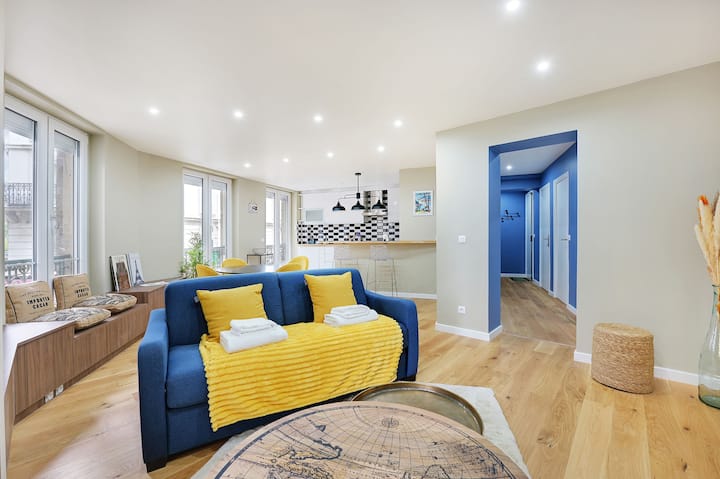 Appart Familial 2 Bdr/ 5p -Tenon / Père Lachaise - 